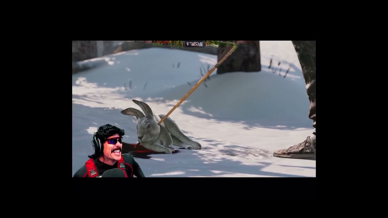 Doctor Disrespect Last Of Us Rabbit Scene - YouTube