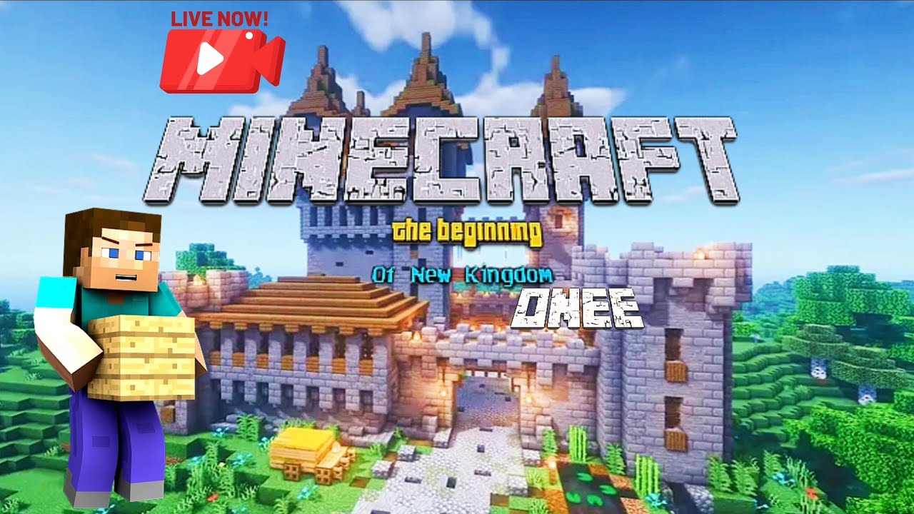 Minecraft PE | Live stream 🔴 | Starting of New Kingdom 👑 | Day 1 - YouTube