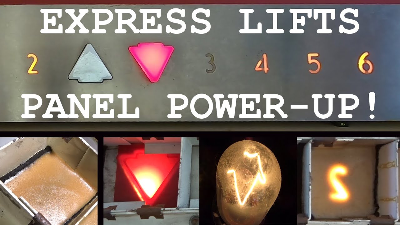 EXPRESS LIFTS floor position panel - POWERED UP! - YouTube