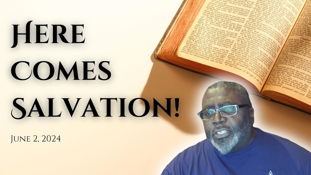 Here Comes Salvation (Hebrews 9:28) - Pastor Lyons at God's Anointed ...
