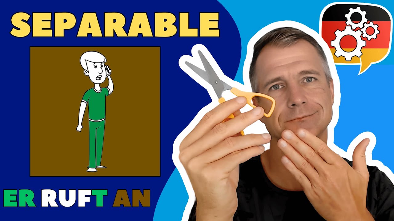 🇩🇪 #22 Separable Verbs in German | German for Beginners | Marcus ...