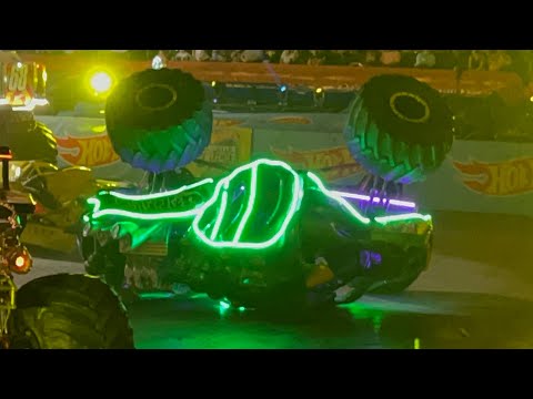 Hot Wheels Monster Trucks Live Glow Party - Full Show Memphis, TN 2024 Show 3