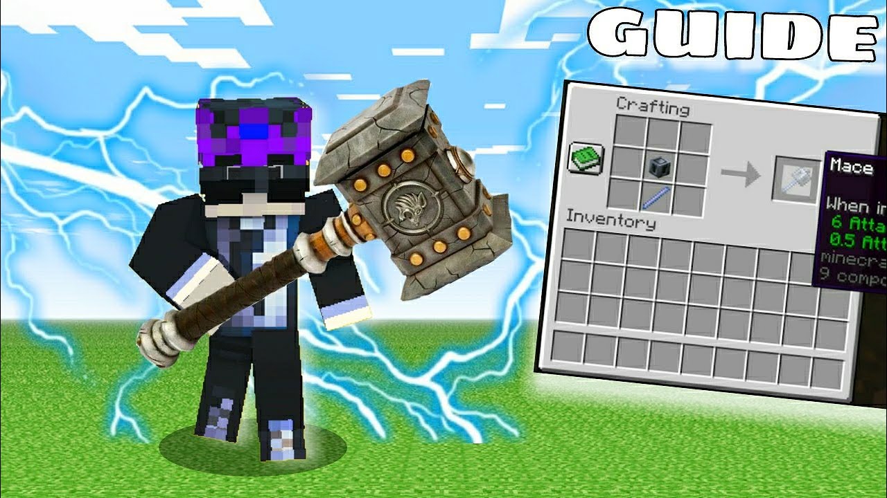 How to do MACE PVP in MCPE 1.21 - YouTube