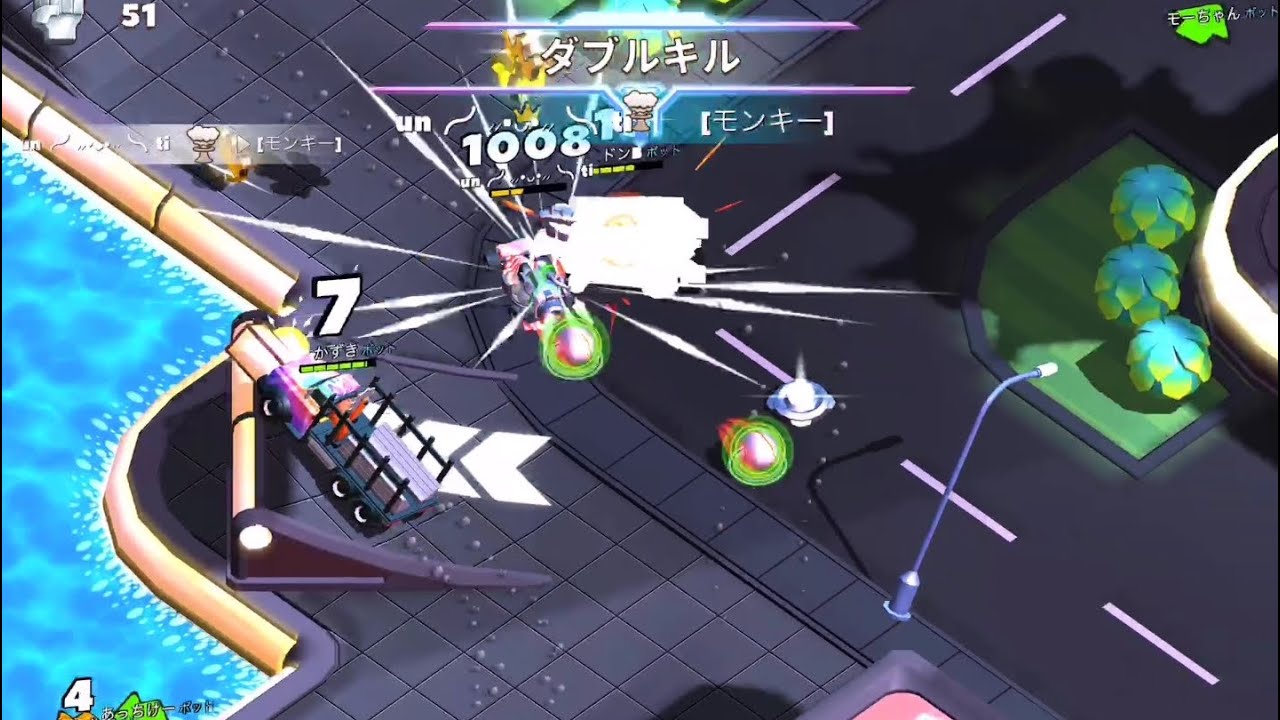 【Crash of Cars】Fortune Harbor SP1 1008 51kill 9:09 offline Skirmish ...