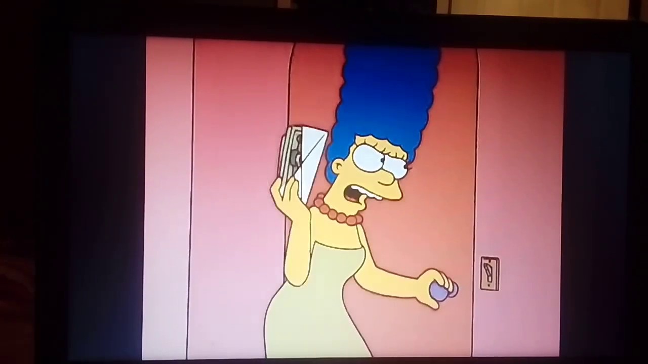 Marge simpson arrested - YouTube