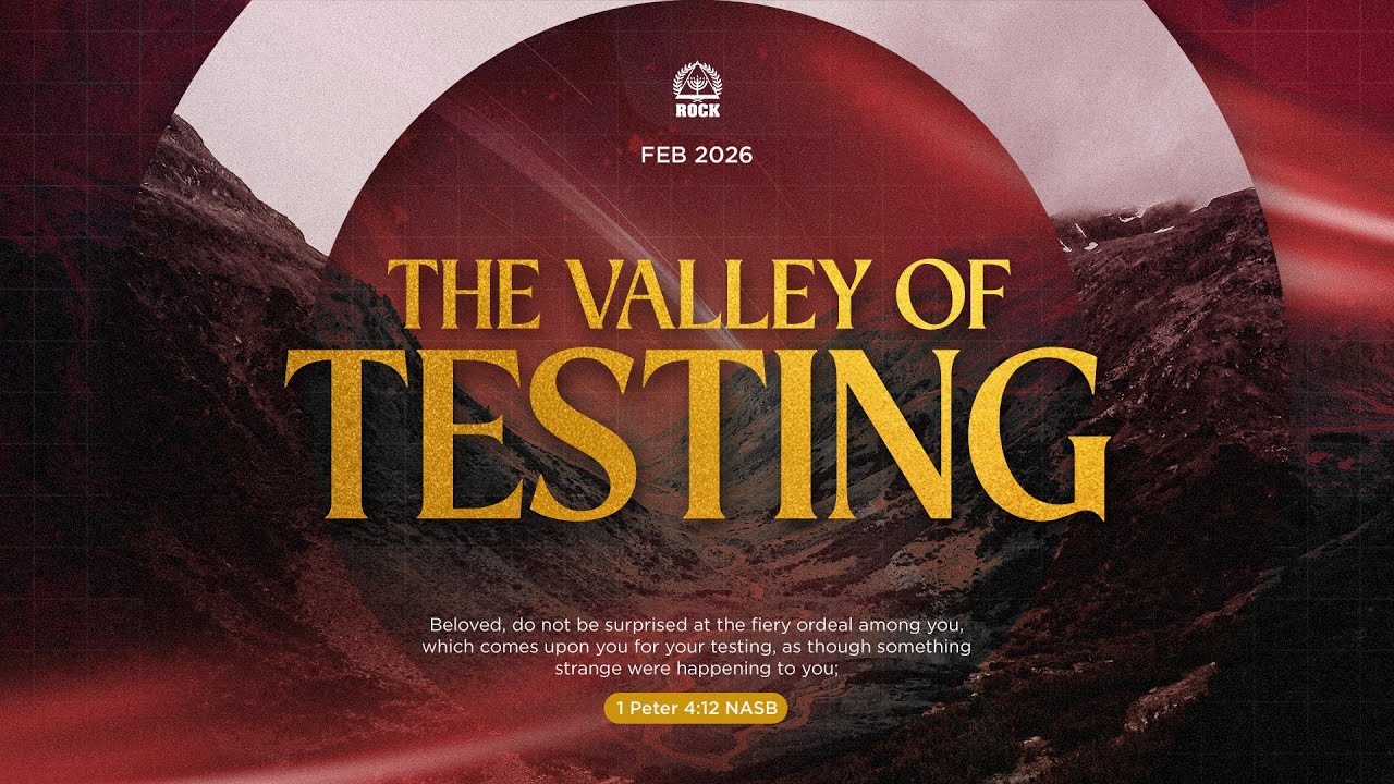 ONlLINE SERVICE 01 Februari 2026 | The Valley of Testing | Ps. Antonius ...