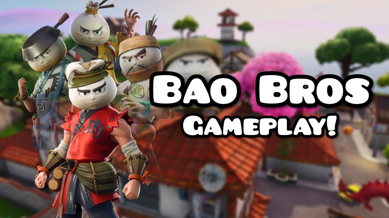 Bao Bros skin gameplay! | Fortnite - YouTube