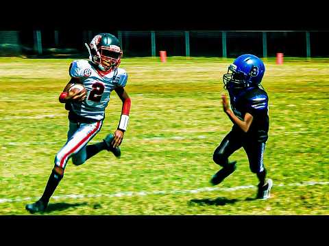 9U KIDZ GOT WHEELS!!🔥🔥ABA vs Sandtown Lions | Youth Football | MAYFL ...