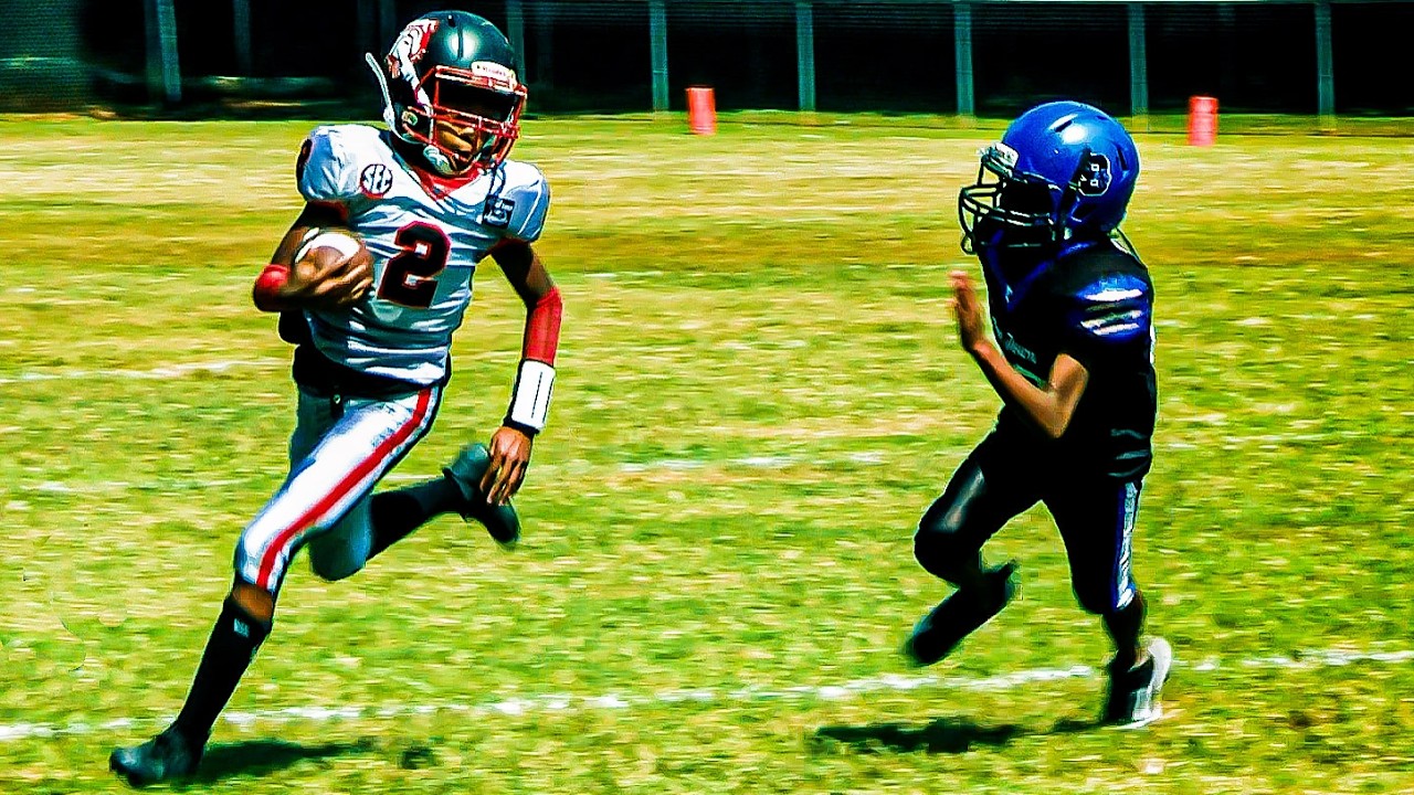 ABA vs Sandtown Lions🔥🔥9U GOT WHEELS!! | Youth Football | MAYFL - YouTube