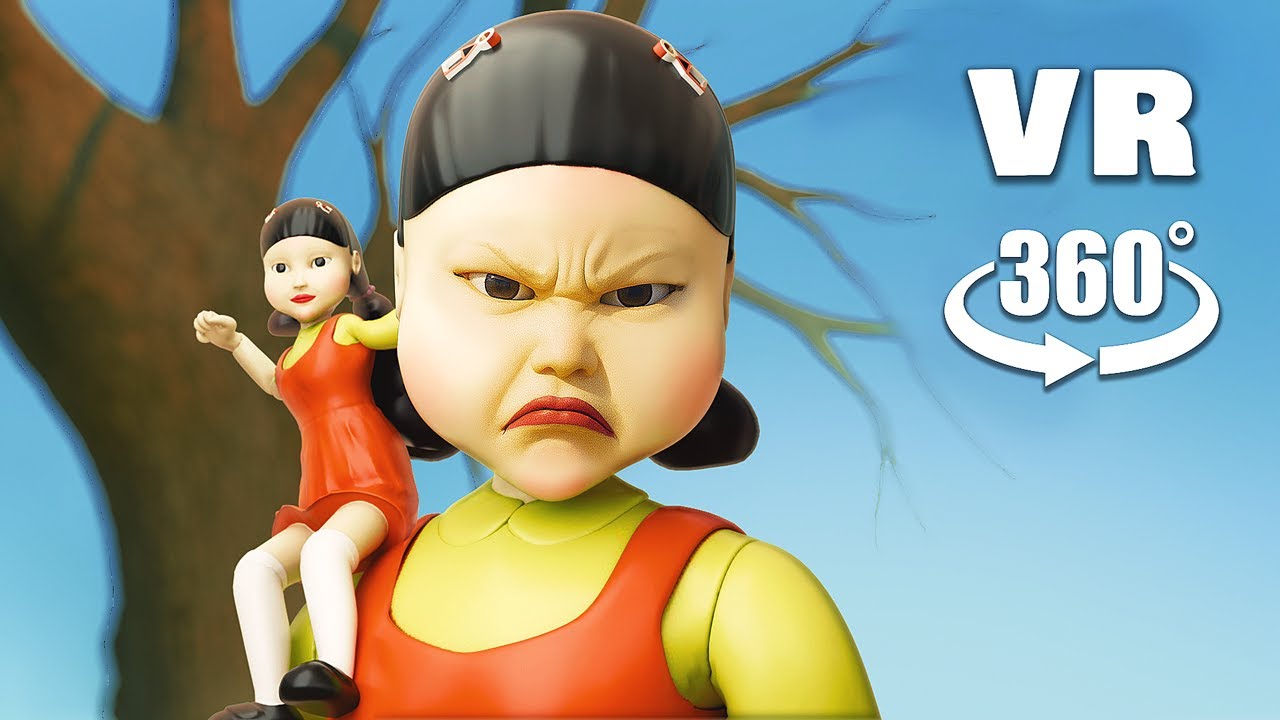 SQUID GAME 360° VR - Funny Animation - YouTube