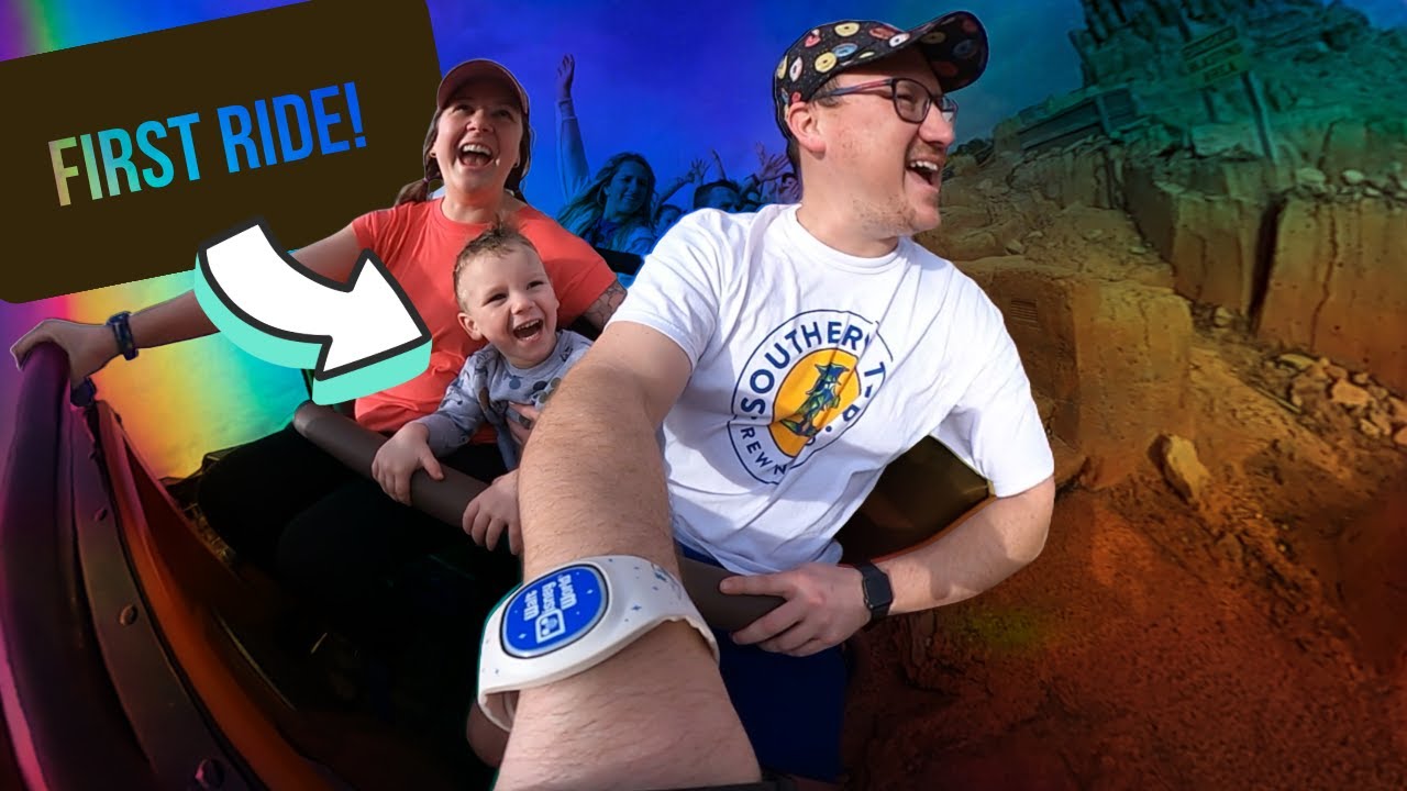 First Big Thunder Mountain Ride at Walt Disney World! On Ride 360 ...