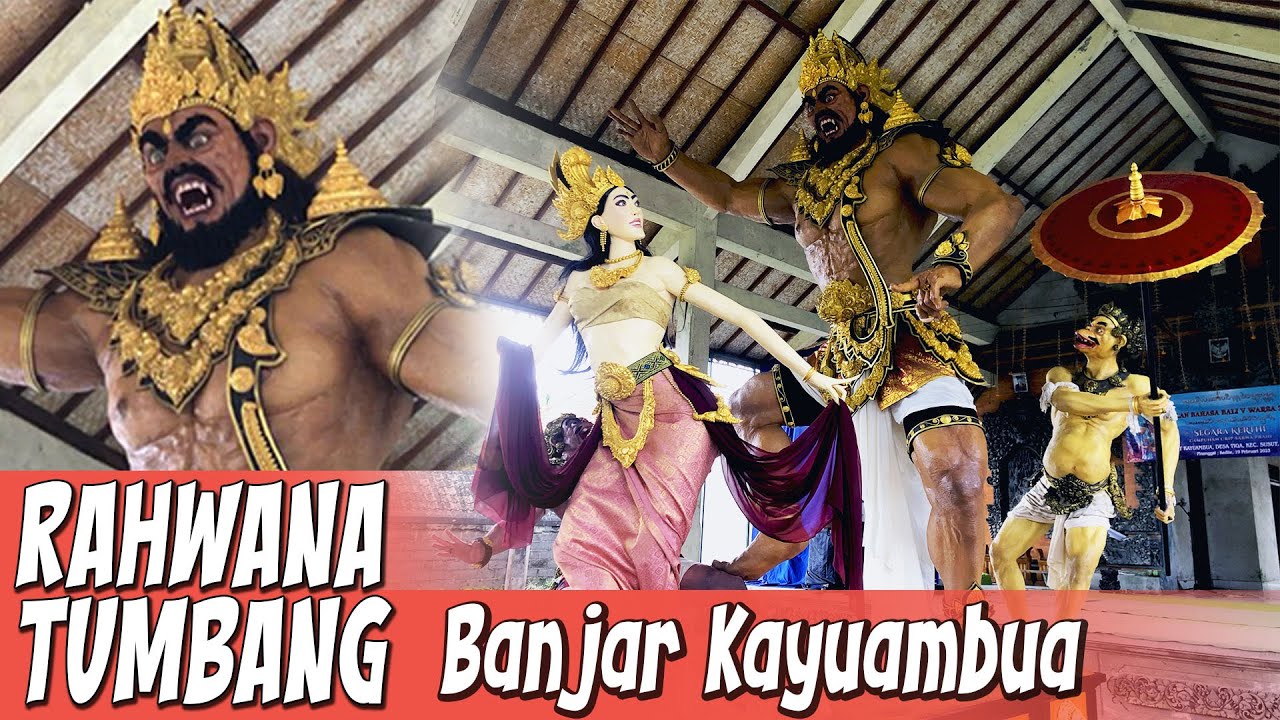 RAHWANA TUMBANG TRESNA Ogoh-Ogoh Banjar Kayuambua Susut Bangli - YouTube