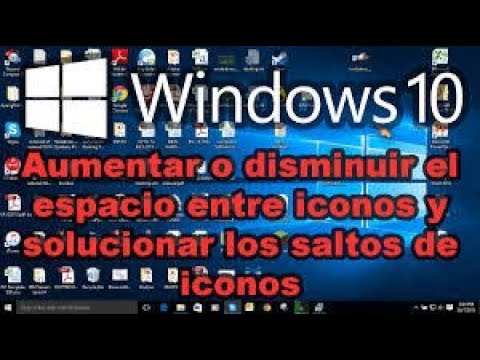 Como agrandar o reducir los iconos del escritorio de windows 8 y 10 ...