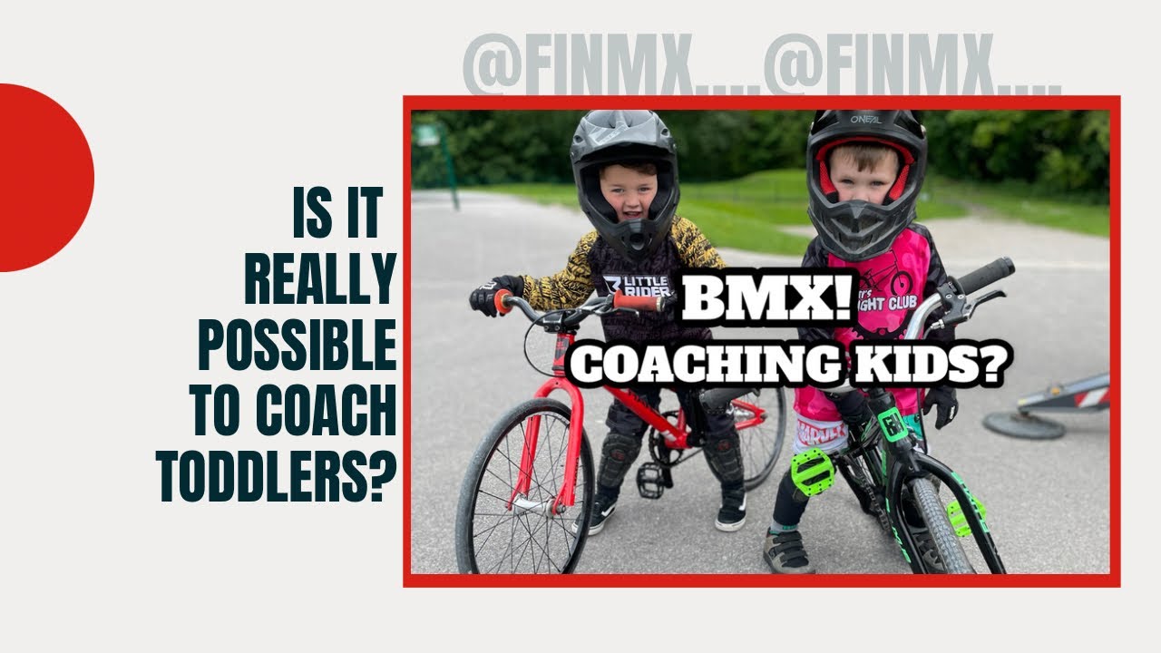 Can You Teach Toddlers BMX Racing Techniques? Challenge Accepted By ...
