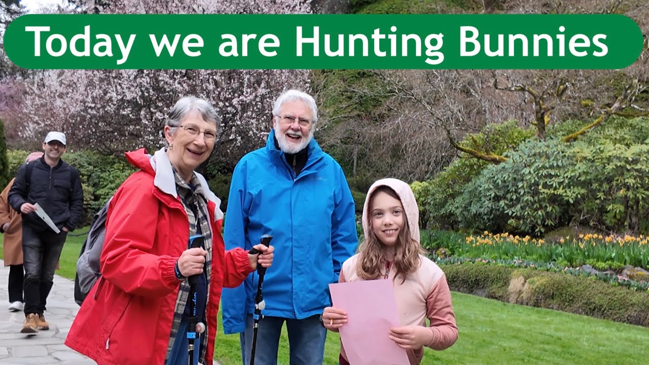 A Good Friday Easter walk at the Butchart Gardens. #walkingvideo - YouTube