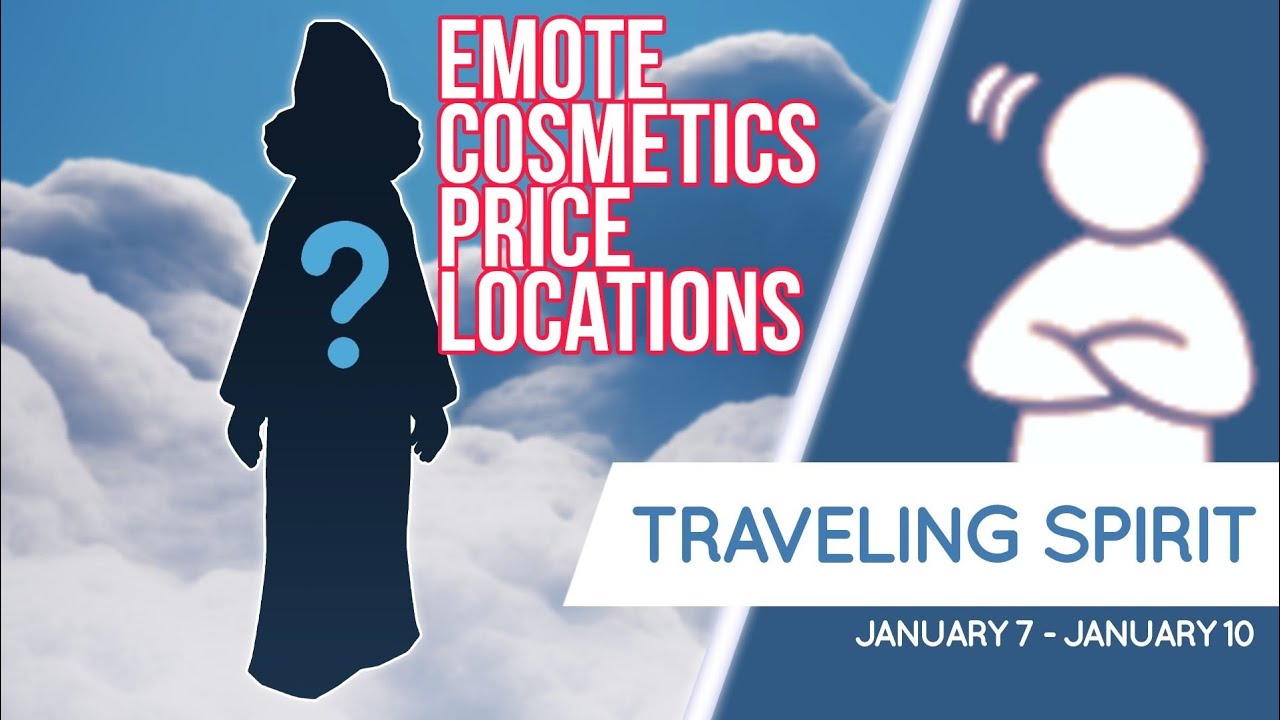 Travelling Spirit - Nod Emote ️ 7 January 2021 ️ Sky: Children Of The ...