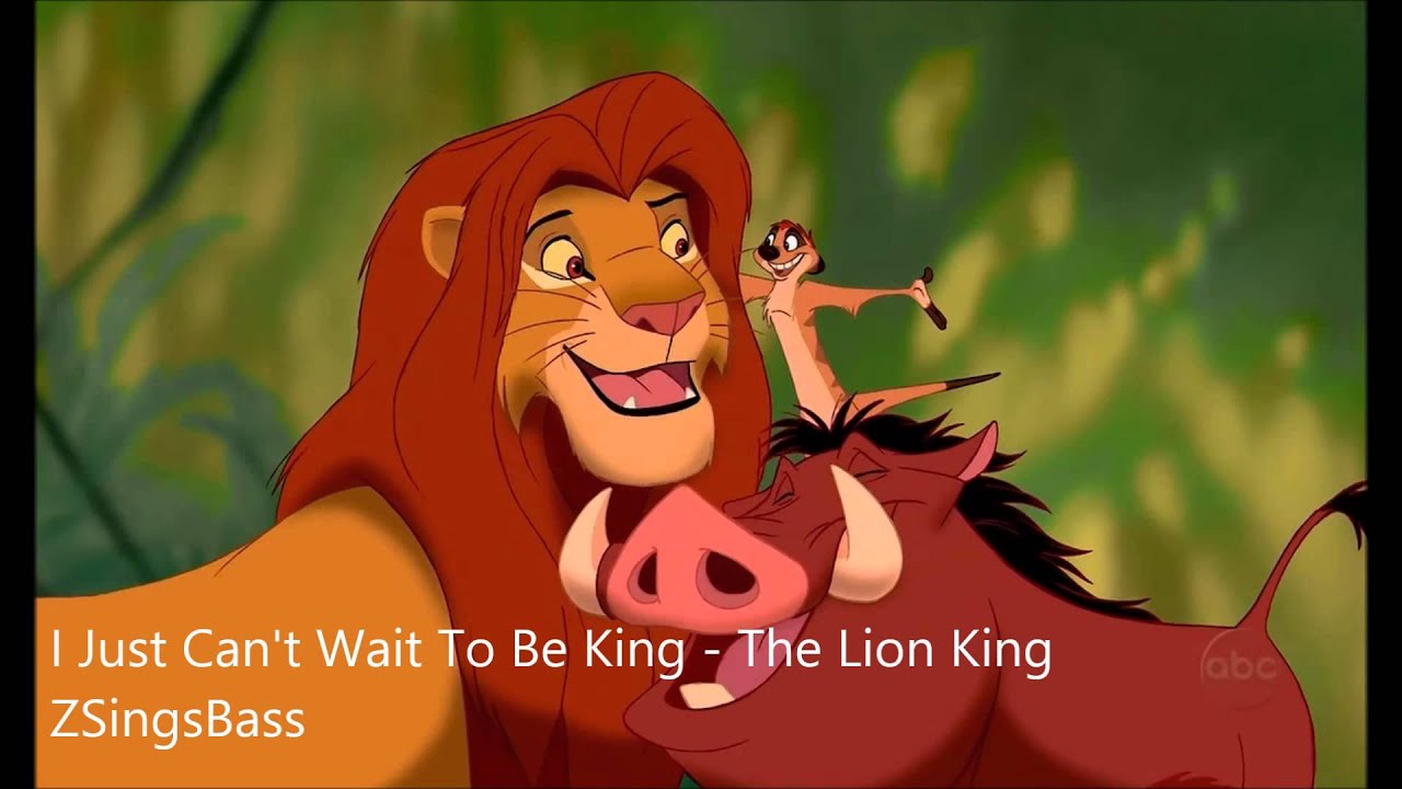 I Just Can't Wait To Be King - Lion King Medley Preview 2! - YouTube