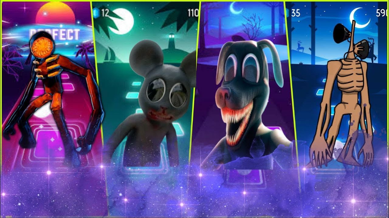 ROBLOX DOORS vs CARTOON MOUSE BAD ROMANCE vs CARTOON DOG vs SIREN HEAD ...