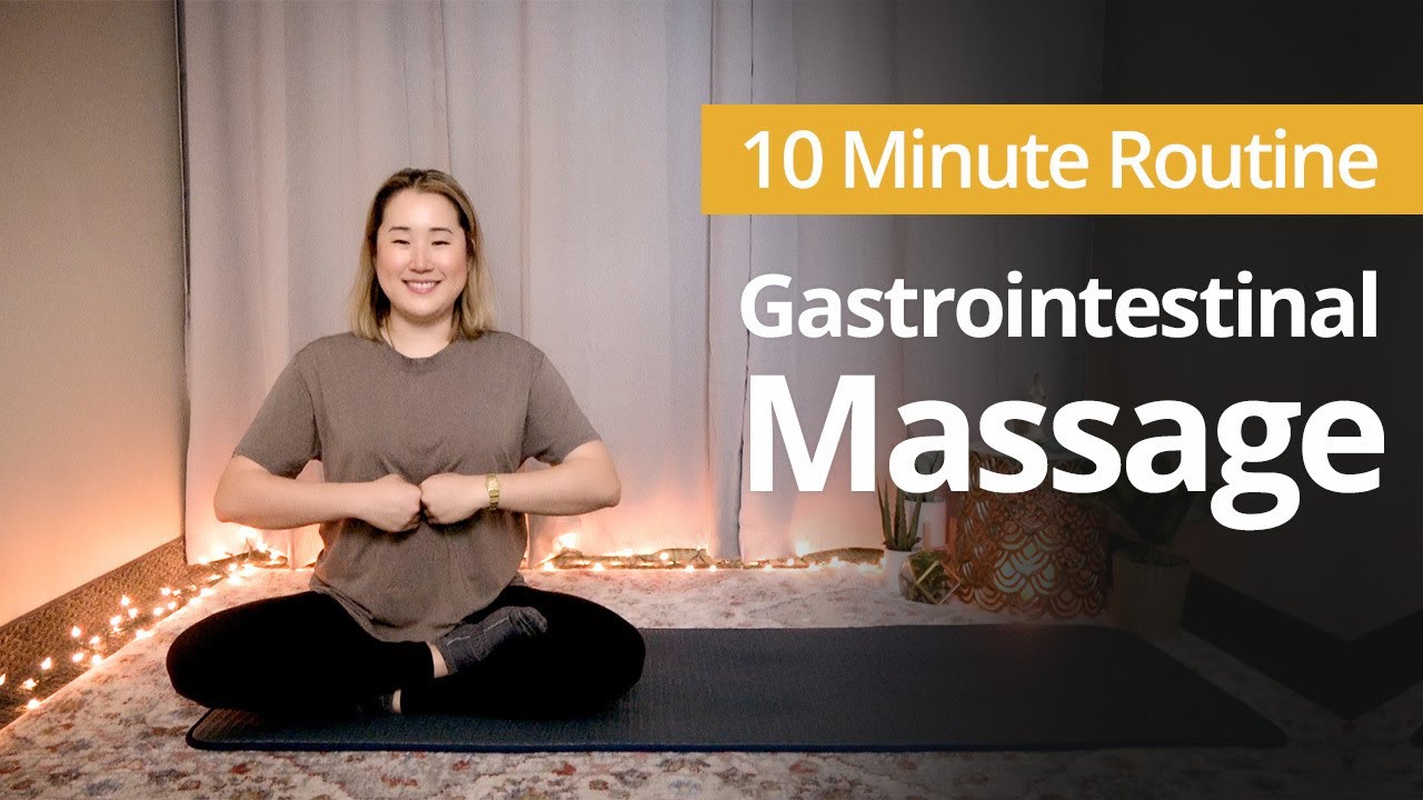 GASTROINTESTINAL Massage | 10 Minute Daily Routines - YouTube