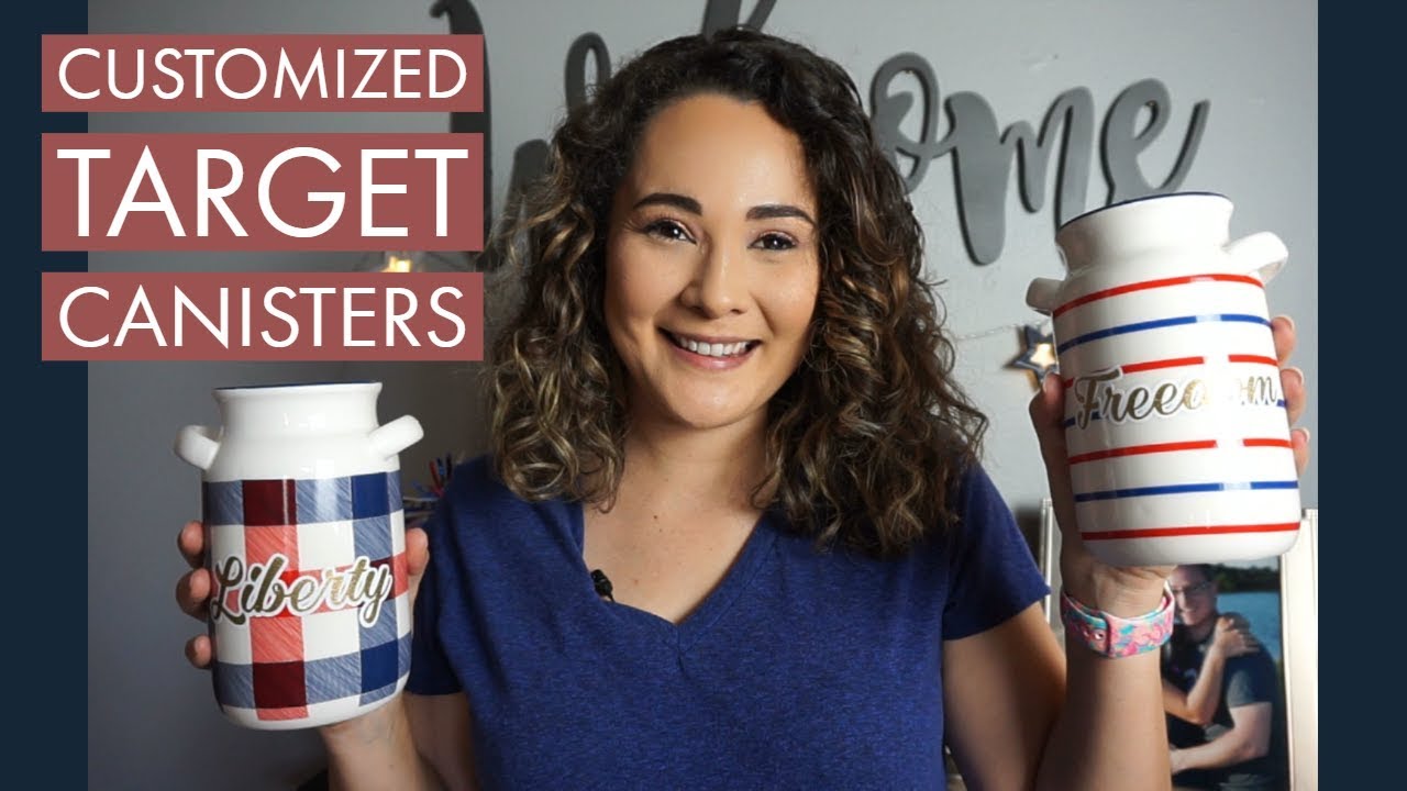 Customizing Patterned Canisters from the Target Dollar Spot ...