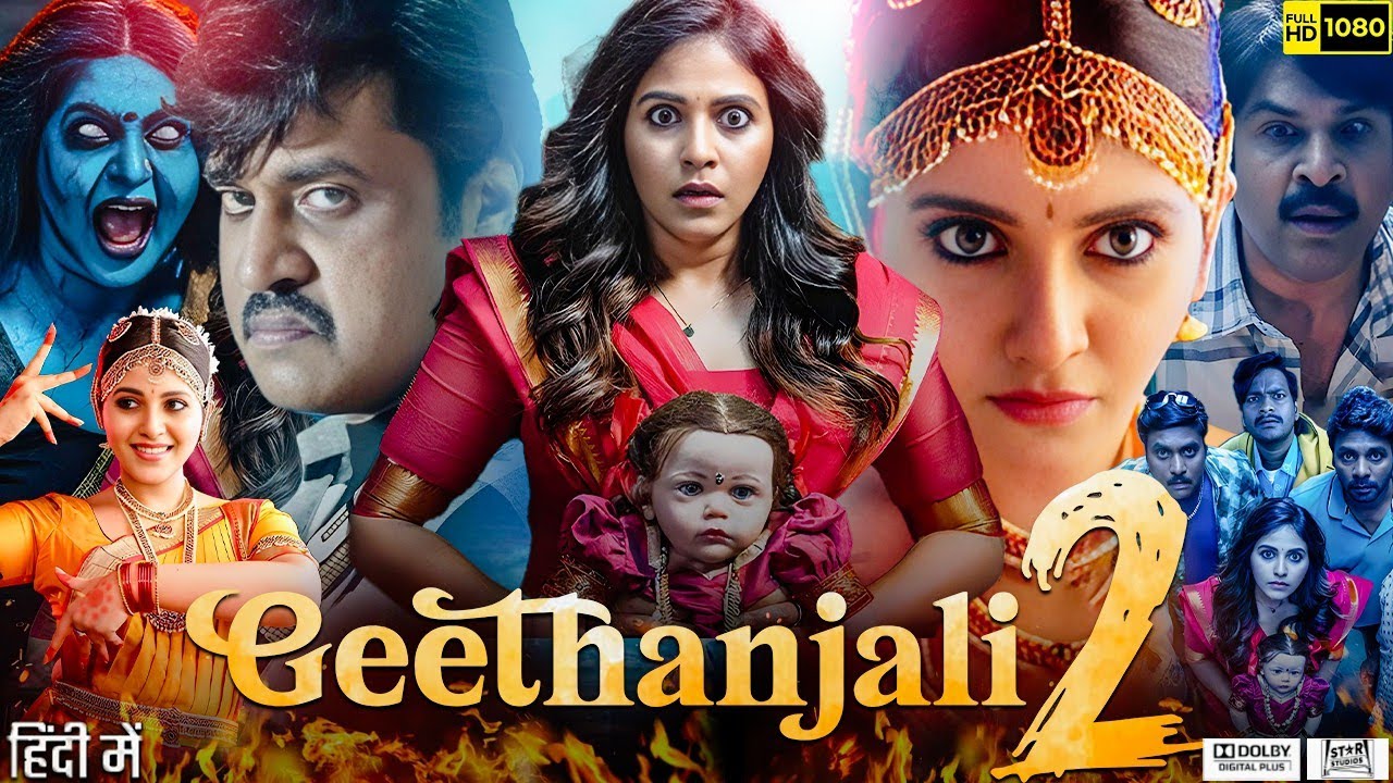 Geetanjali 2 Full Movie in Hindi Dubbed | Anjali | Shakalaka Shankar ...