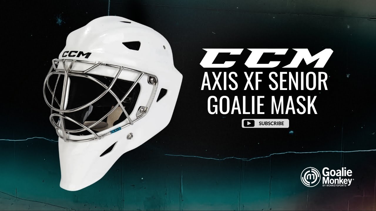 Could This Be the Ultimate Goalie Mask? Meet the CCM Axis XF! - YouTube