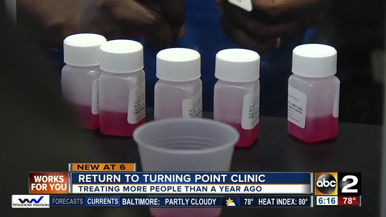 Turning Point Clinic treating more people than a year ago - YouTube