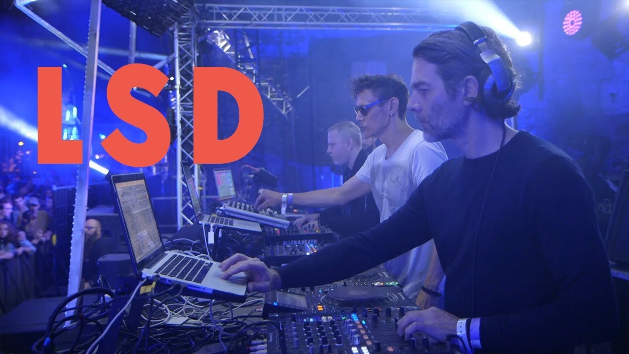 LSD (Luke Slater, Steve Bicknell, Function) - Live (Astropolis 2018 ...