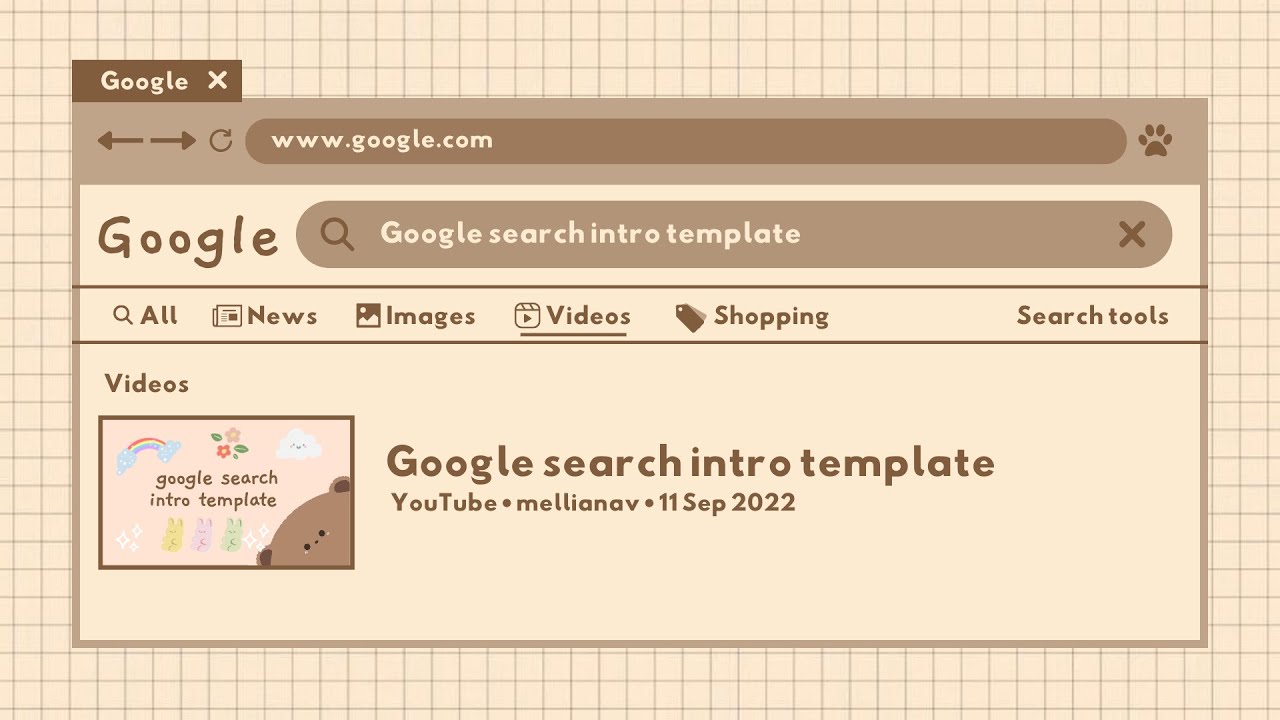 google search intro template | no text - YouTube