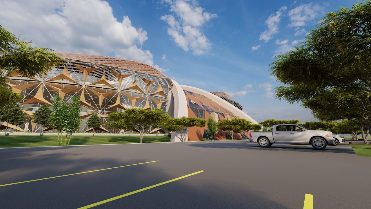 Animasi Design Terminal Bandara-551422060 - YouTube