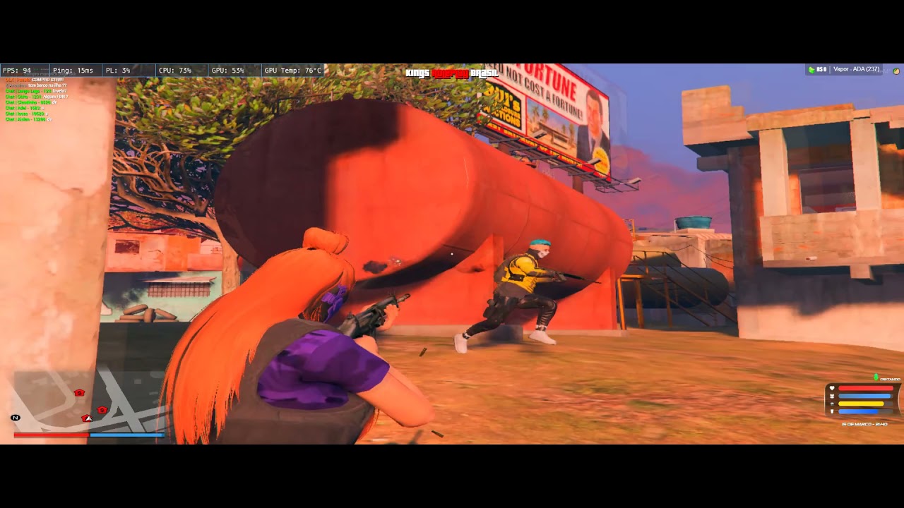 #5 Highlight FiveM kings RP - YouTube