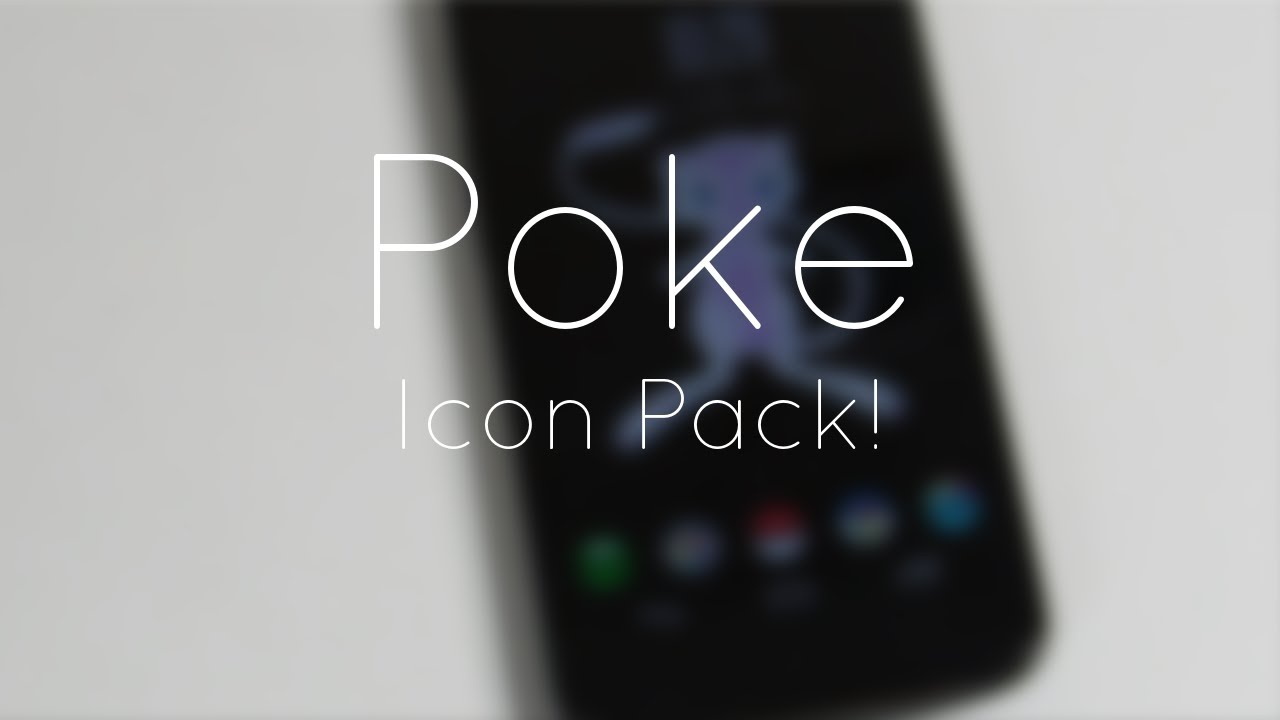 Poke Icon Pack Review! - YouTube