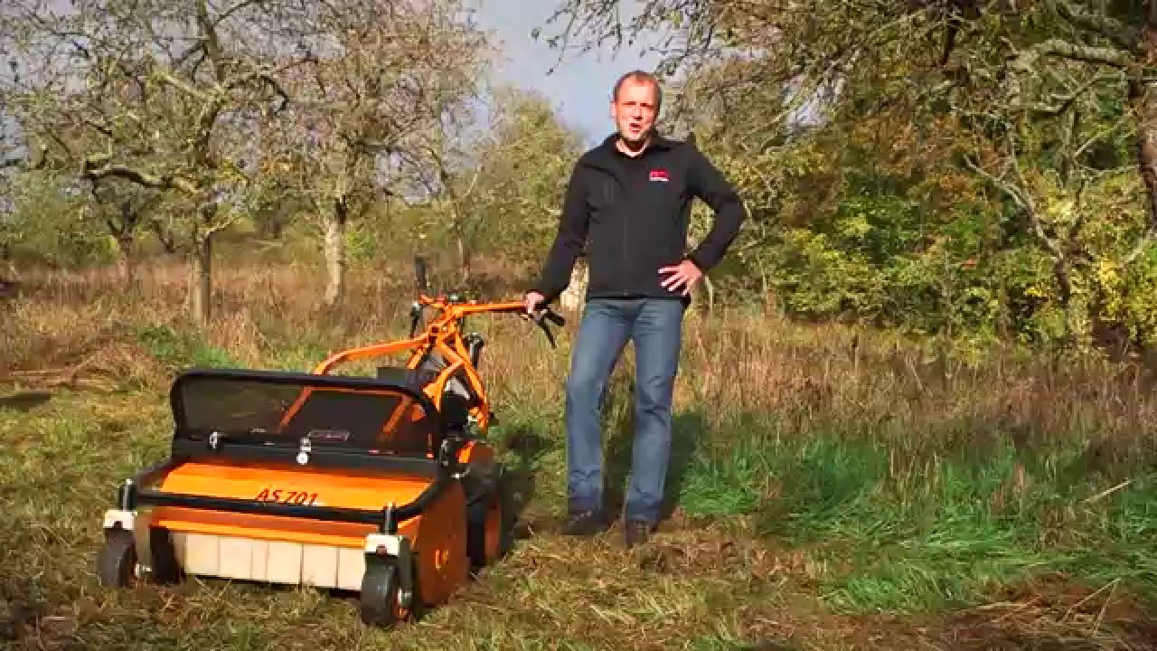 AS-Motor AS 701 SM Schlegelmäher Vorstellung - YouTube