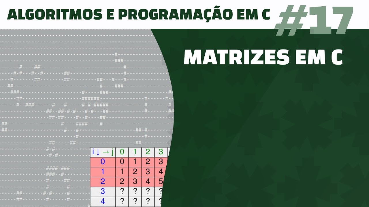 Programando com matrizes em C - YouTube
