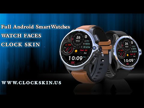 cool watch faces, full Android smartwatches - YouTube