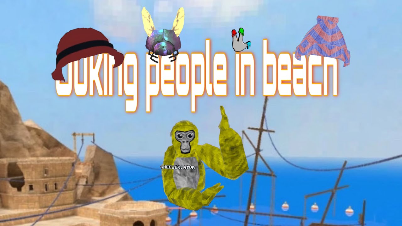 Juking people in beach #gorillatag - YouTube