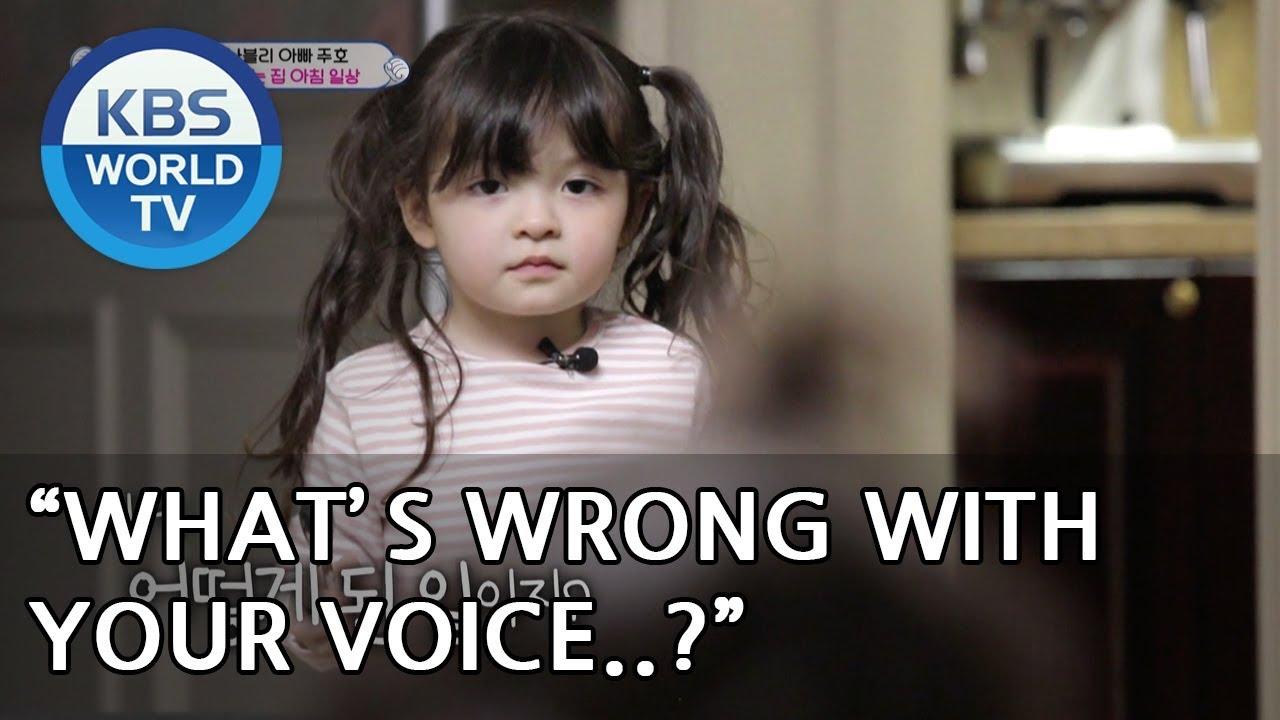 Naeun is confused.."Gunhoo, what's wrong with your voice?" [The Return ...