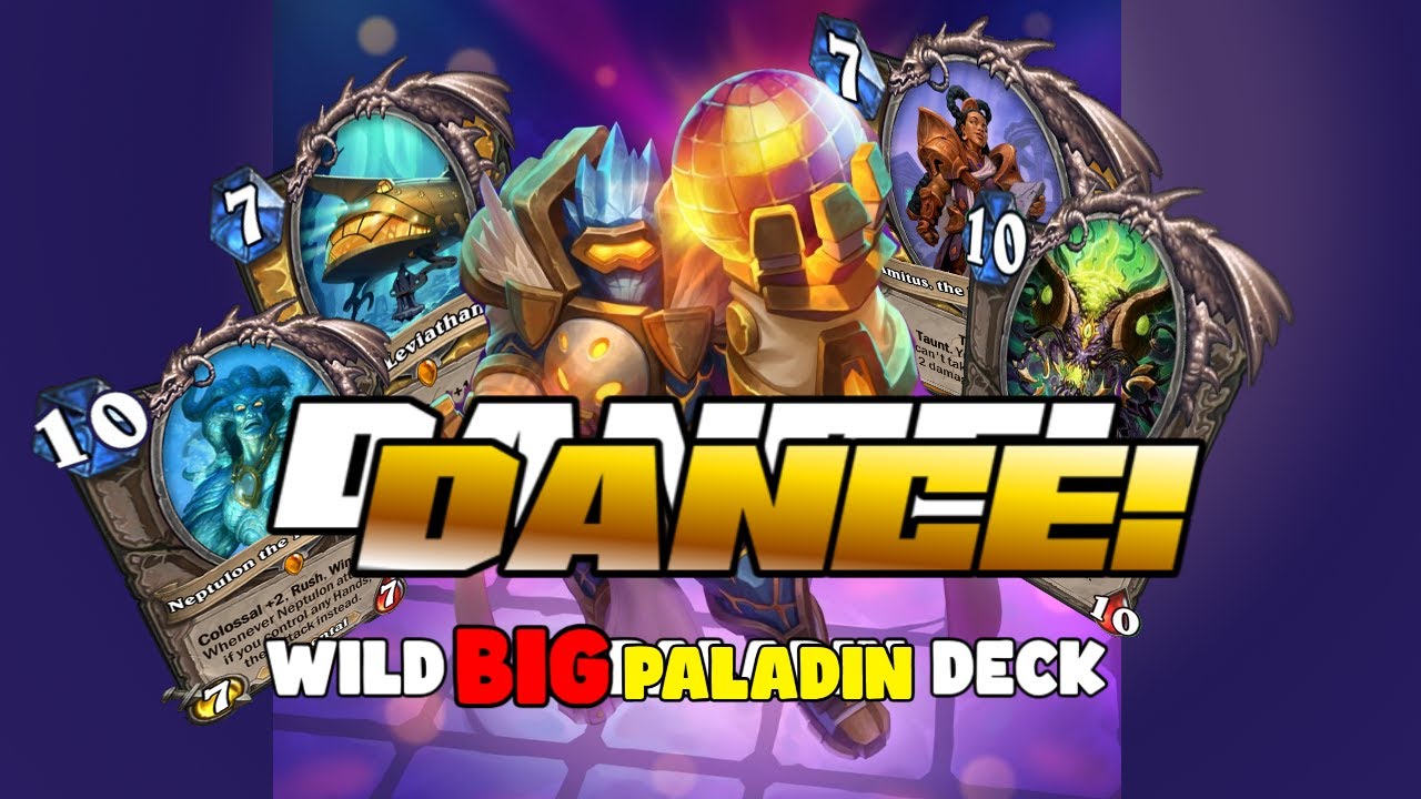 DANCE! with this Big Paladin deck | Wild Ranked Hearthstone - YouTube
