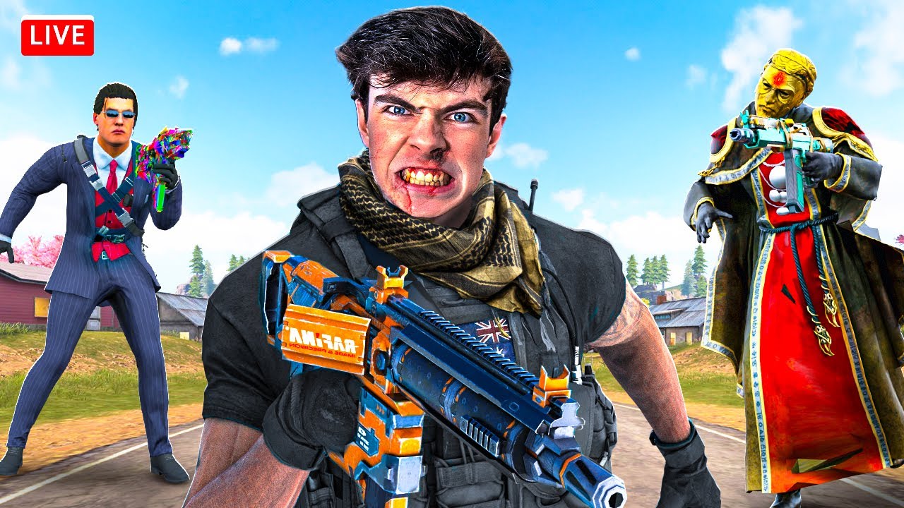 DOMINATING BATTLE ROYALE LOBBIES in COD Mobile... - YouTube