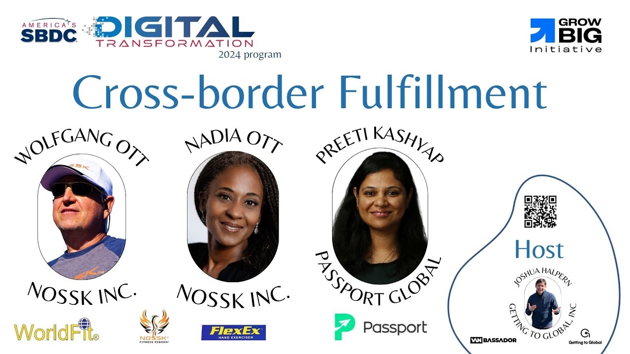 ASBDC 2024 Cross border Fulfillment Strategies - YouTube