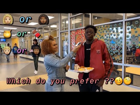 Lightskin🍯 Or Darkskin🍫?? High School Edition❗️/ Moonie Love ❤️