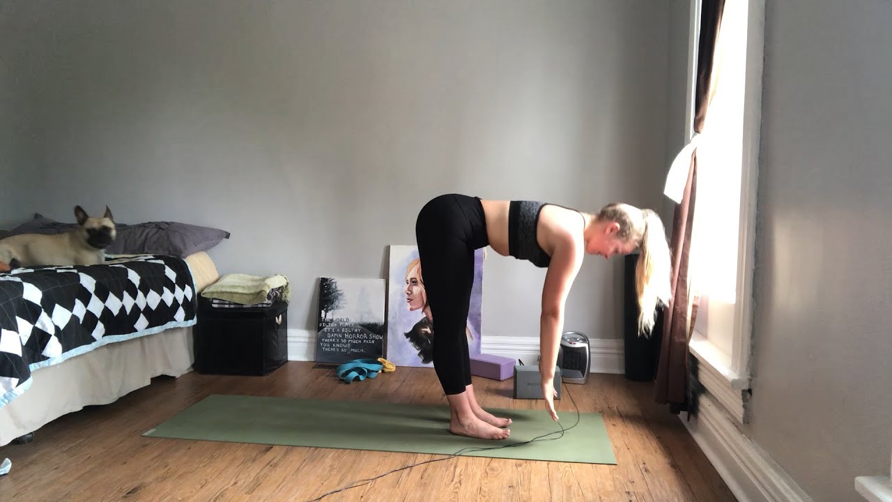 Yoga Pose, Break It Down: Transitioning To & From Standing - YouTube