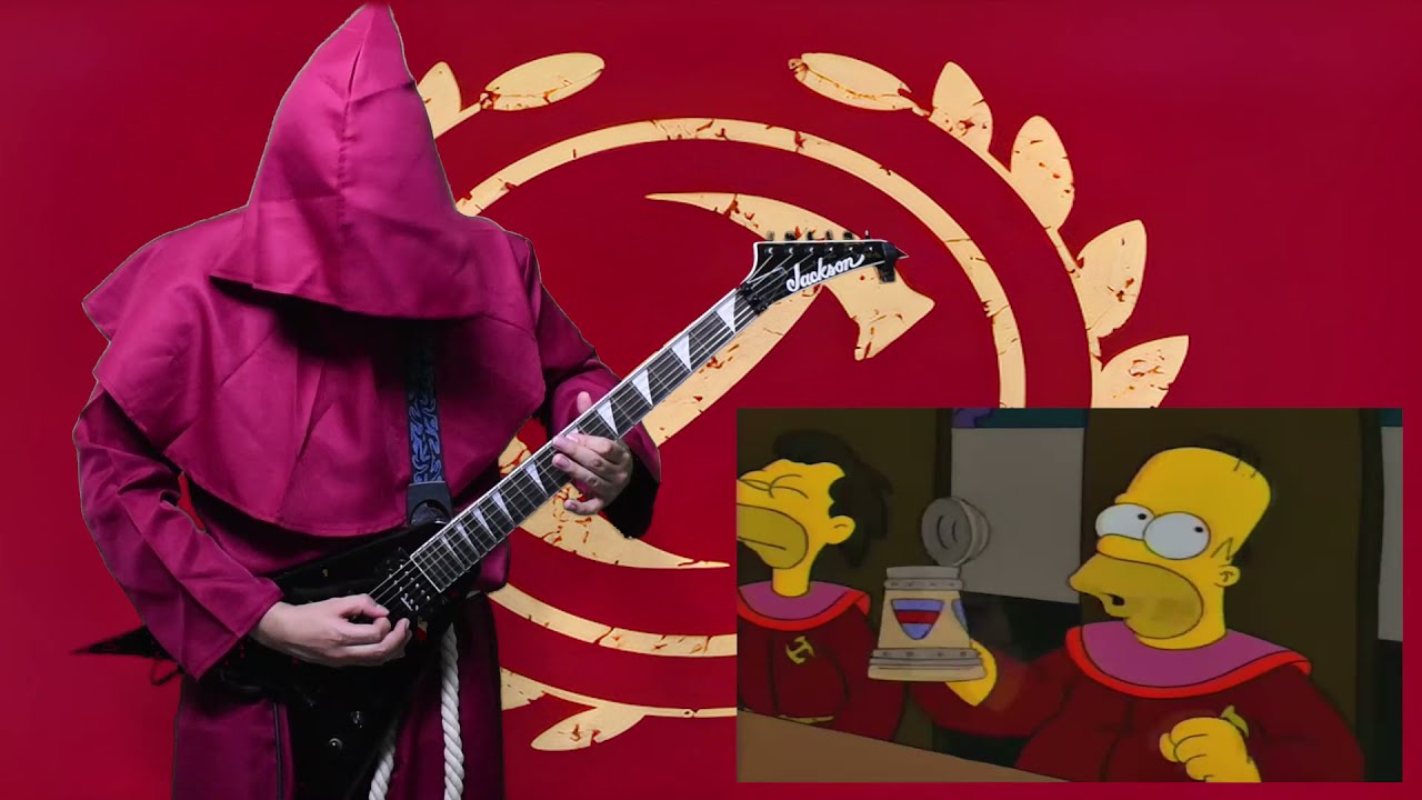 The Simpsons | We do! heavy metal cover - YouTube