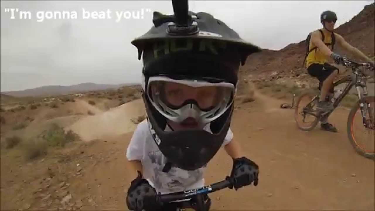 4 Year Old Strider Rider GoPro Helmet Cam - YouTube