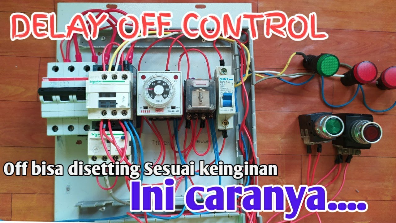 Delay Off Control Panel|Tutorial - YouTube