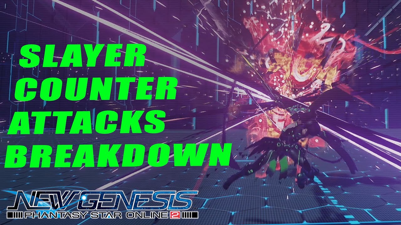 PSO2:NGS Slayer Counterattack Basic Mechanics - YouTube