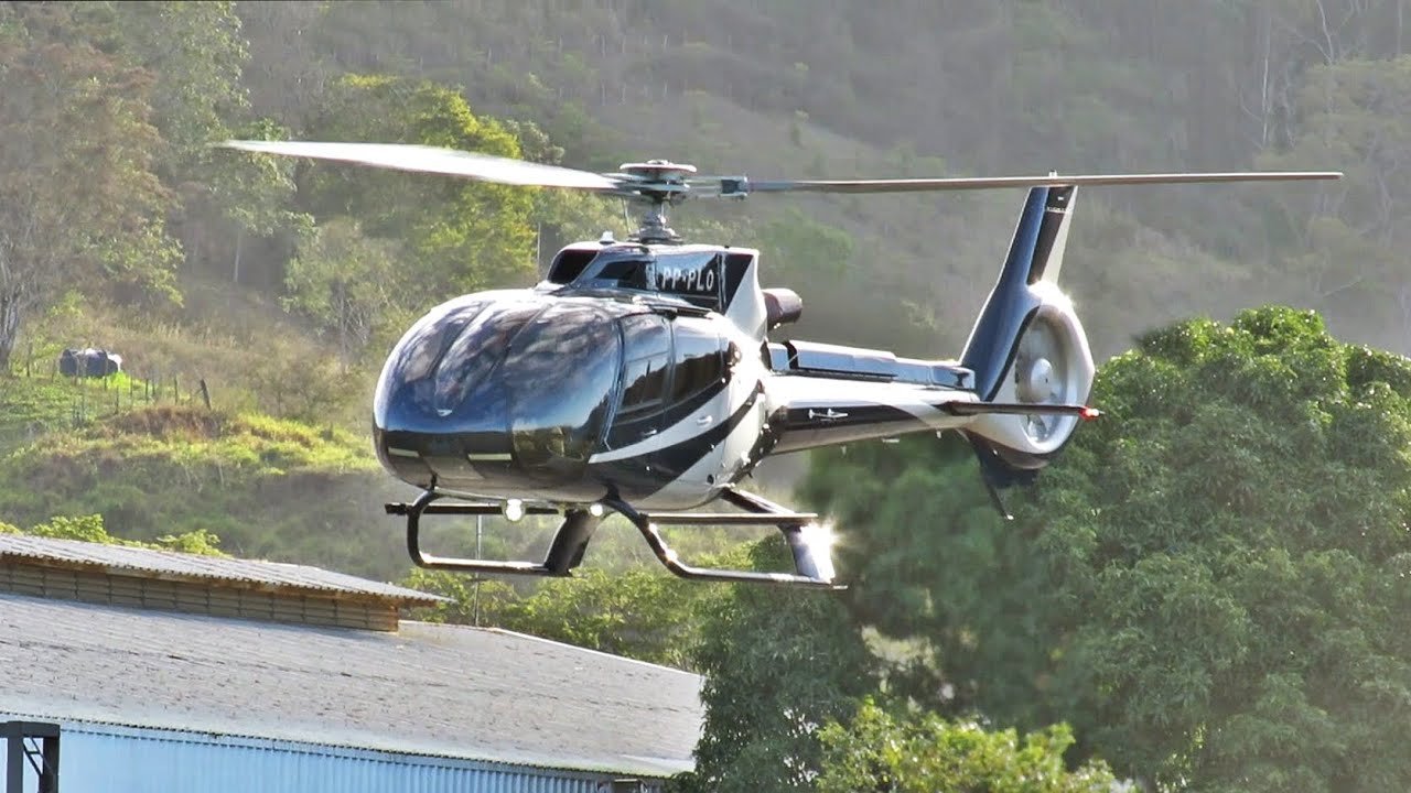 Airbus Helicopters H130 T2 em Cachoeiro de Itapemirim ES SNKI - YouTube