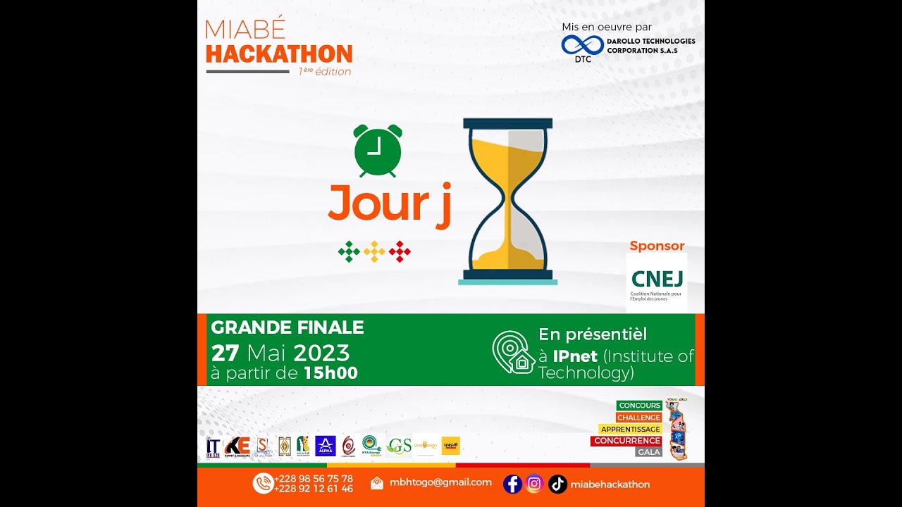 Résumé de la GRANDE FINALE de la 1ère édition du MIABE Hackathon à Lomé le 27/05/2023 - YouTube
