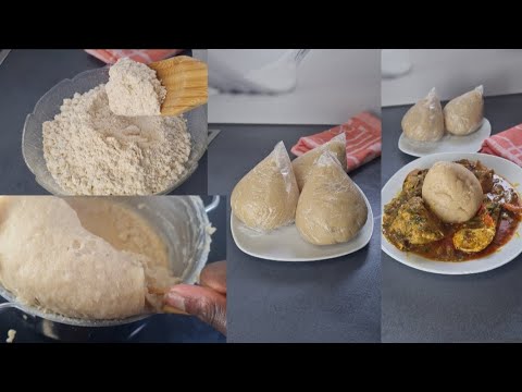 How to make the Best Authentic Ghana Banku with Powder/ @ Baabas ...