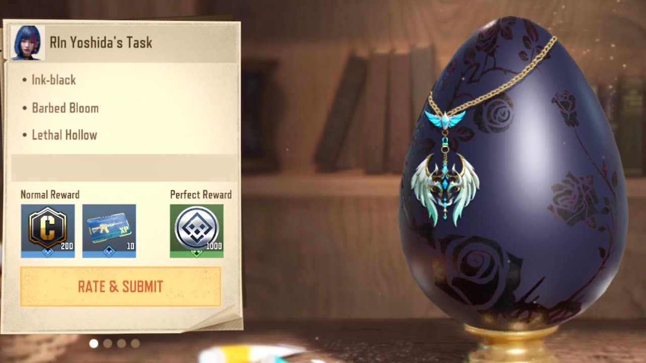 Easy Egg Task Completion for Rin Yoshida (twice) & Dame - COD Mobile ...